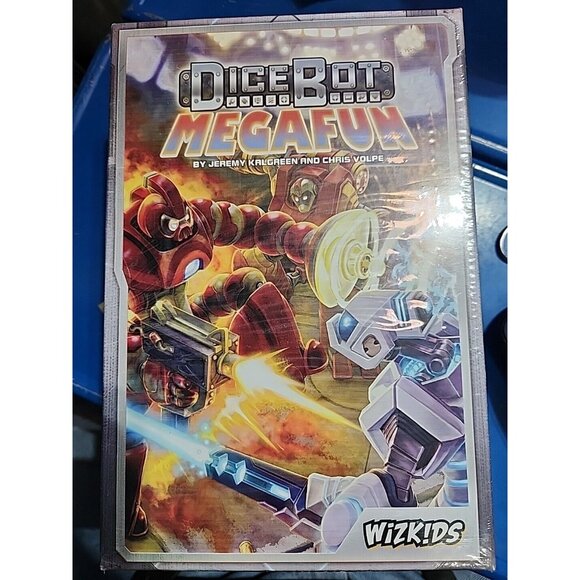 WizKids | Toys | Dicebot Megafun Board Game A Dicegrabbing Game Of ...